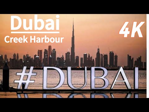 Dubai Creek Harbour [4k] Walking Tour | Dubai Tour | New Marina In Dubai UAE 🇦🇪