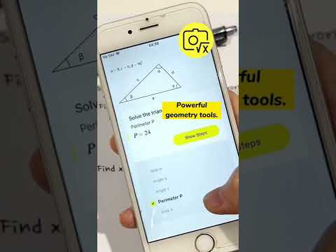 Best App to solve math step by step! #cameramath