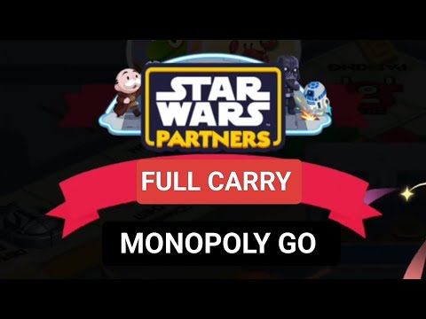 MONOPOLY GO : STAR WARS PARTNERS EVENT 2 Slot Completed | Partner event All Rewards #monopoly #go