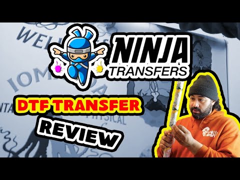 Testing Out Ninja Tranfers Direct To Film (DTF) Is This The Best?