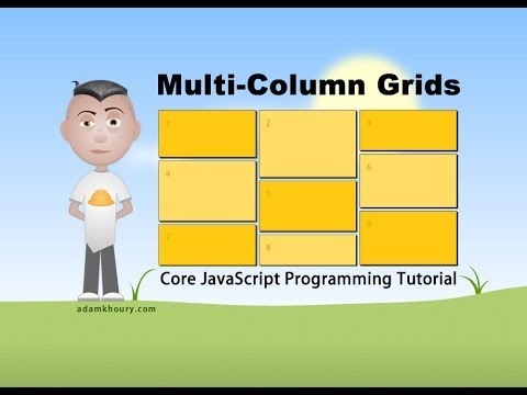 Learn Core JavaScript Multi Column Layout Grid Programming Tutorial - Mind Luster