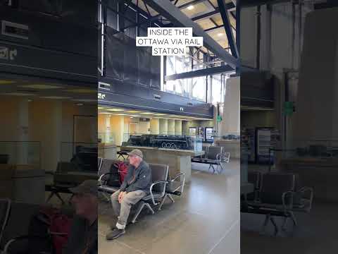INSIDE THE OTTAWA VIA RAIL STATION@INSPIRING Bo