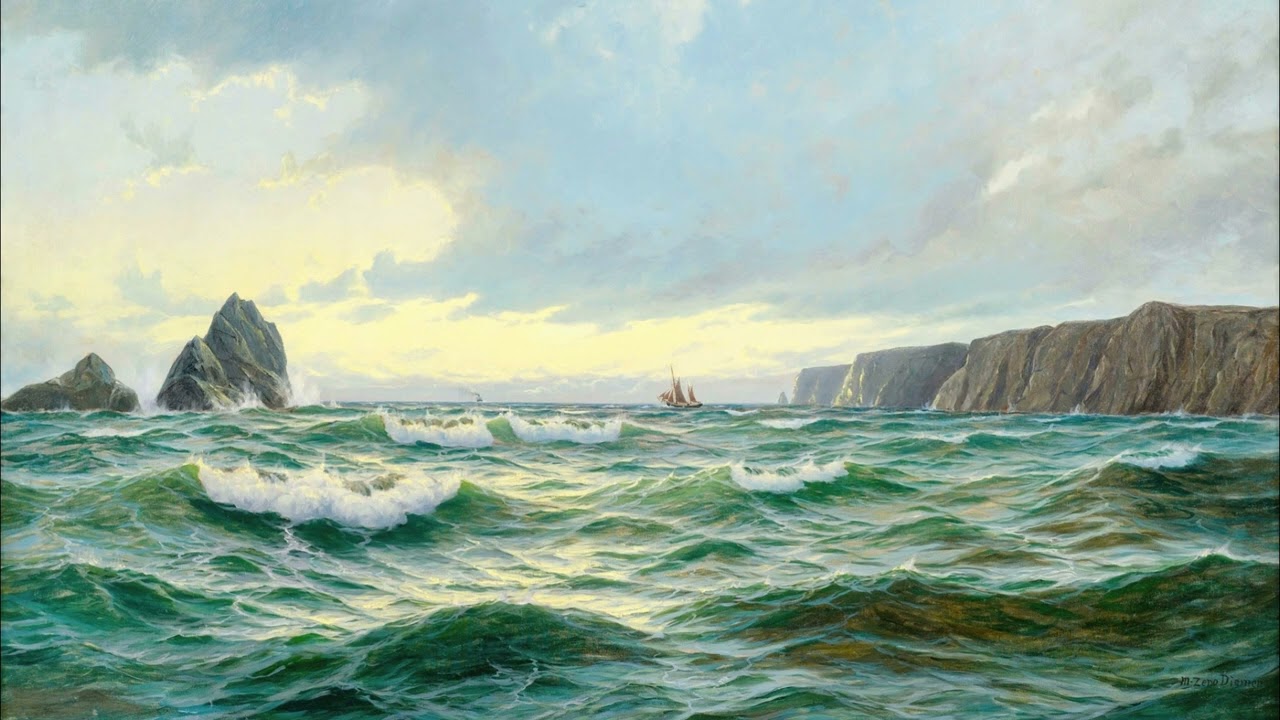 Michael Zeno Diemer: A Rocky Coastal Landscape at Early Morning | HD Sea Collection | No Sound