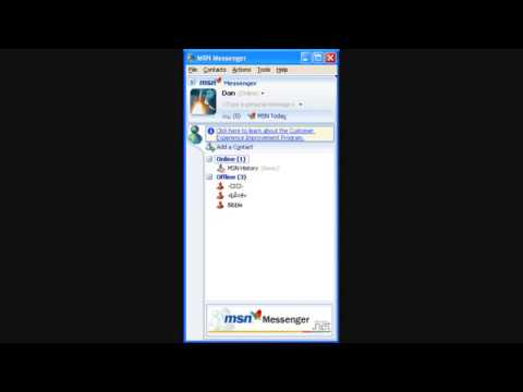 Messenger History Part 1 - MSN Messenger Service