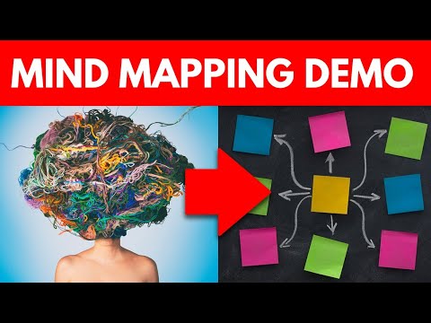 How to Mind Map (Like a Pro) - LIVE DEMO - The Income Stream Day 117