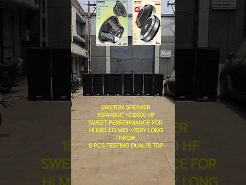 @swetonspeakers Mid Bass And HF testing. Feel the clarity #makeinindia #swetonspeakers #midbass