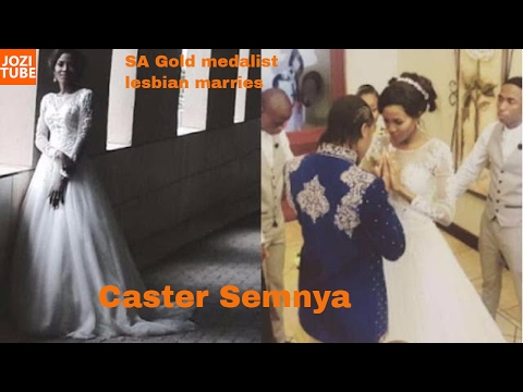 South African Gold medalist lesbian Caster Semenya got hitched