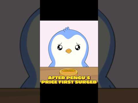 Pudy Penguin's coin are hurting people in the trenches. #Shorts #Crypto #Web3 #AI #News