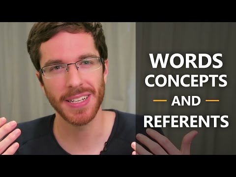 Words, Concepts, and Referents