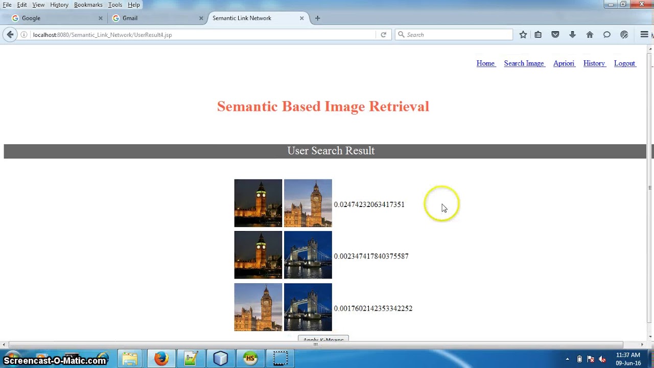 semantic based image retrieval