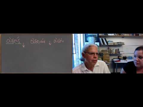 Learn Ancient Greek: 98_Unit 17 Numbers 1-4