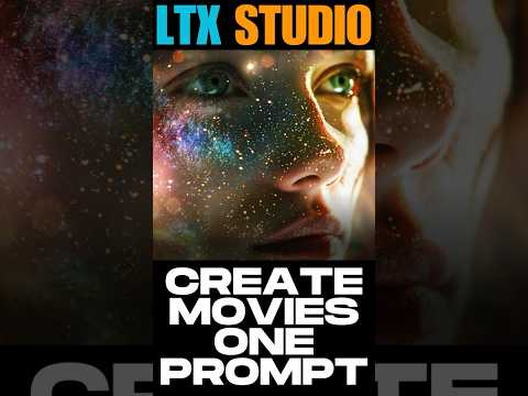 LTX Studio Revolutionizes Movie Creation with ONE Prompt!