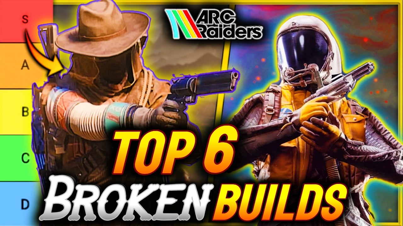 TOP 6 SECRETLY Overpowered Loadouts in ARC Raiders! (Pro Builds)