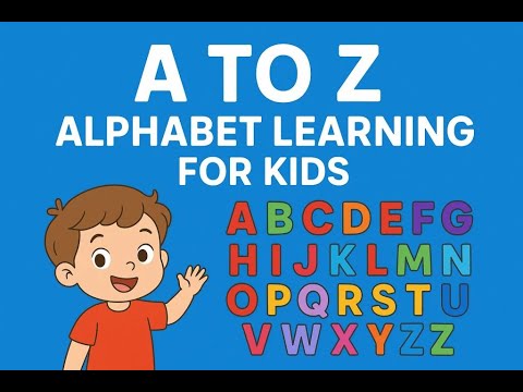 ALPHABETS FOR KIDS | Preschool Learning A to Z ✏️🎨 innovative kiddos pre school
