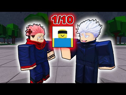 GOJO Rating SUKUNA In Different ROBLOX Anime Games