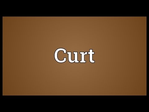 Curt Meaning