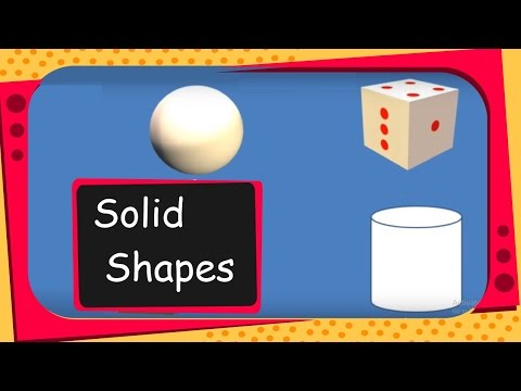Maths - What are Solid or 3D Shapes - English