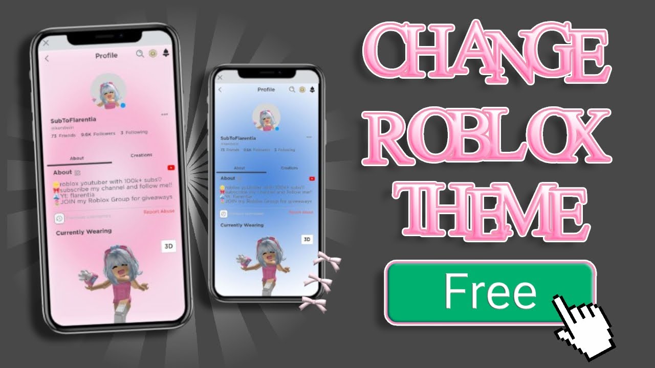 AESTHETIC ROBLOX BACKGROUND THEME (MOBILE TUTORIAL)