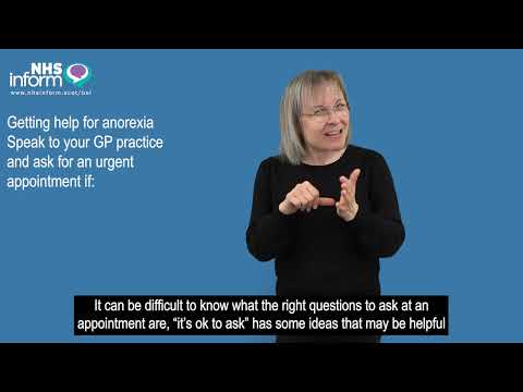 BSL Anorexia nervosa