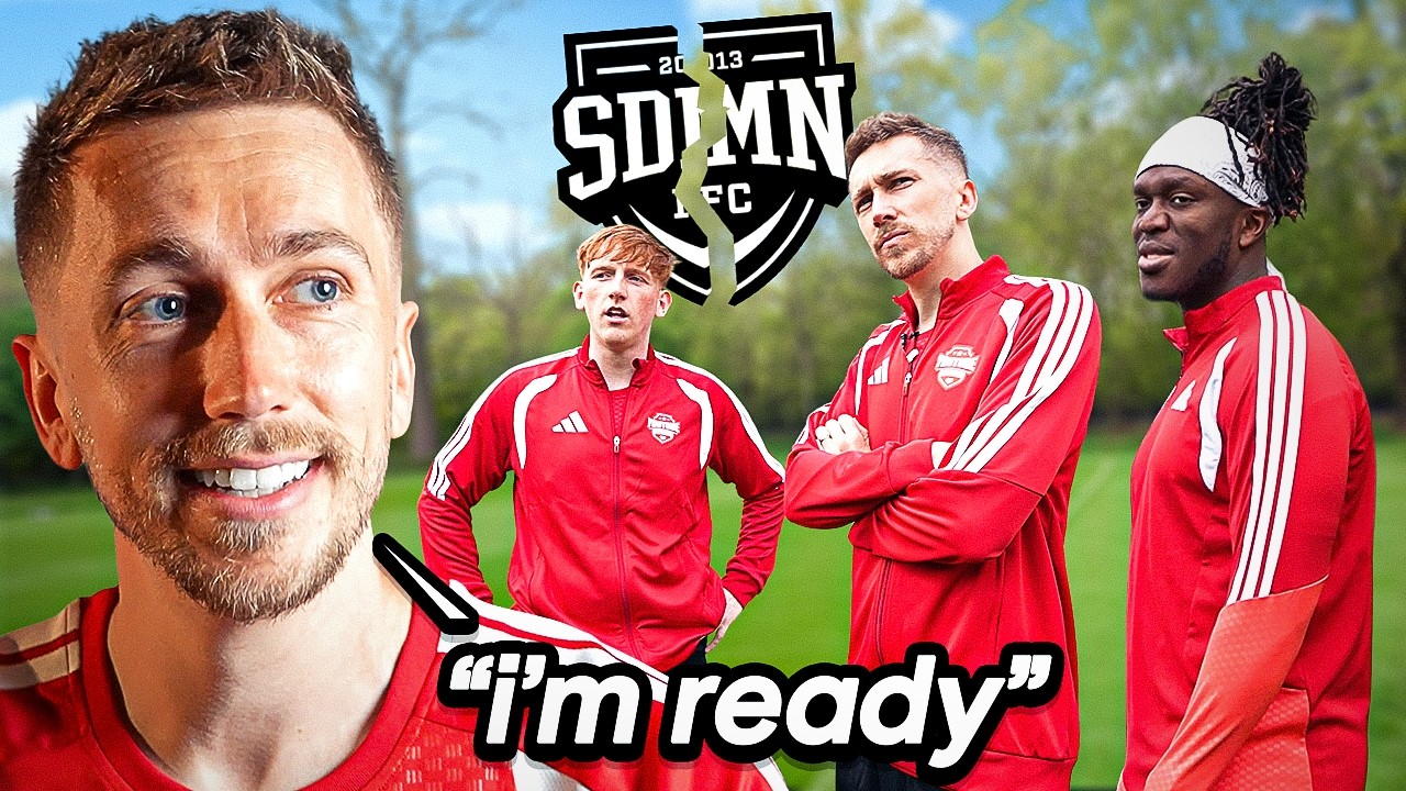 SIDEMEN CHARITY MATCH... TRAINING DAY!