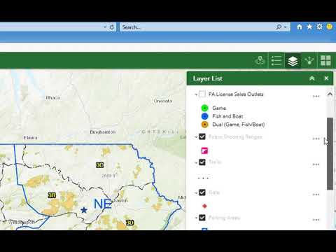 1 Mapping Center Layer List