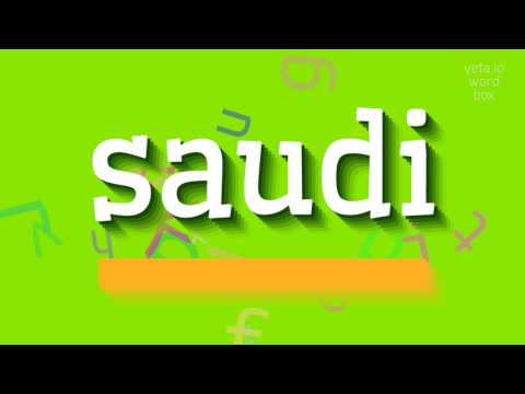 How to say "saudi"! (High Quality Voices)