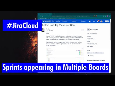 Jira Cloud - Sprints appearing in multiple boards?