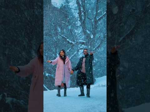 You me & snow🥰 #niketimsy #marriedlifegoals #pyaar #relationshipgoals #relationship #couplegoals