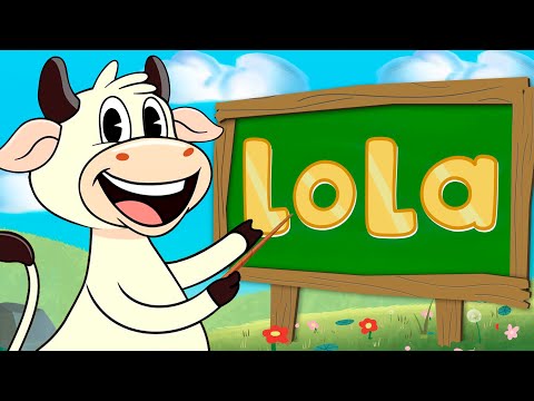 Aprende Con la Vaca Lola | Canciones infantiles | La Vaca Lola