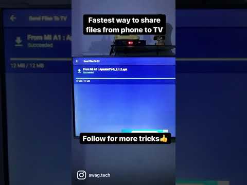 Send Files from phone to Android TV