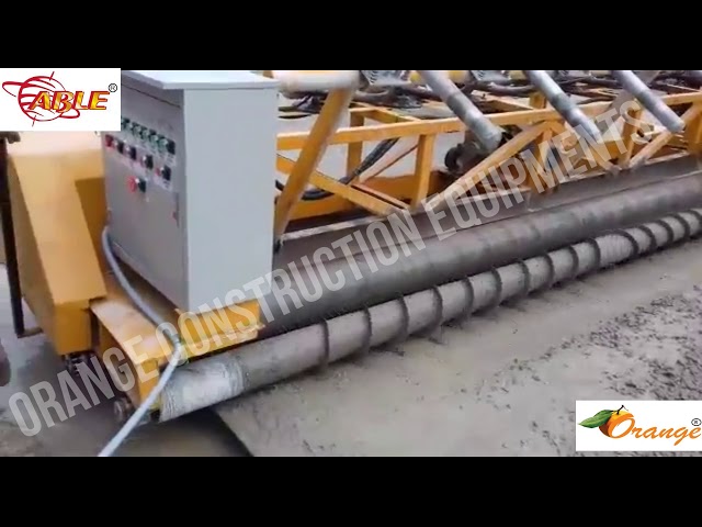 Vibrating Paver Roller - Orange Vibratory Paver Roller 5.5mt with 8 ...