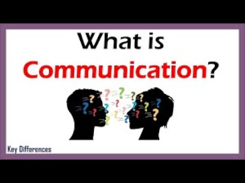What is Communication? Types Of Communication