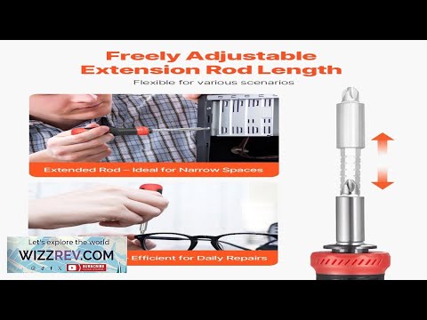 13 Piece Screwdriver Set Magnetic Handle Torx Phillips Hand Tools for Sockets Review