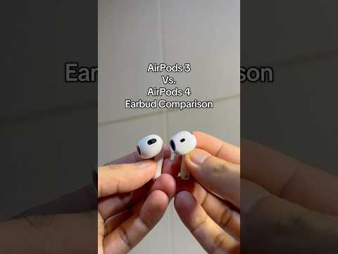 1:1 AirPods 3 vs. AirPods 4 #thetoppod #shorts #tech