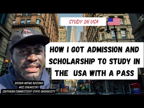 HOW I GOT ADMISSION AND SCHOLARSHIP TO STUDY ABROAD WITH A PASS