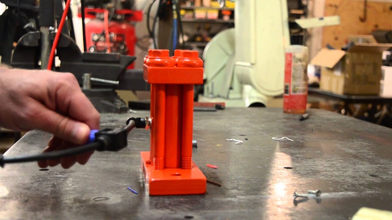 Quick Demo of Pneumatic Vibrator