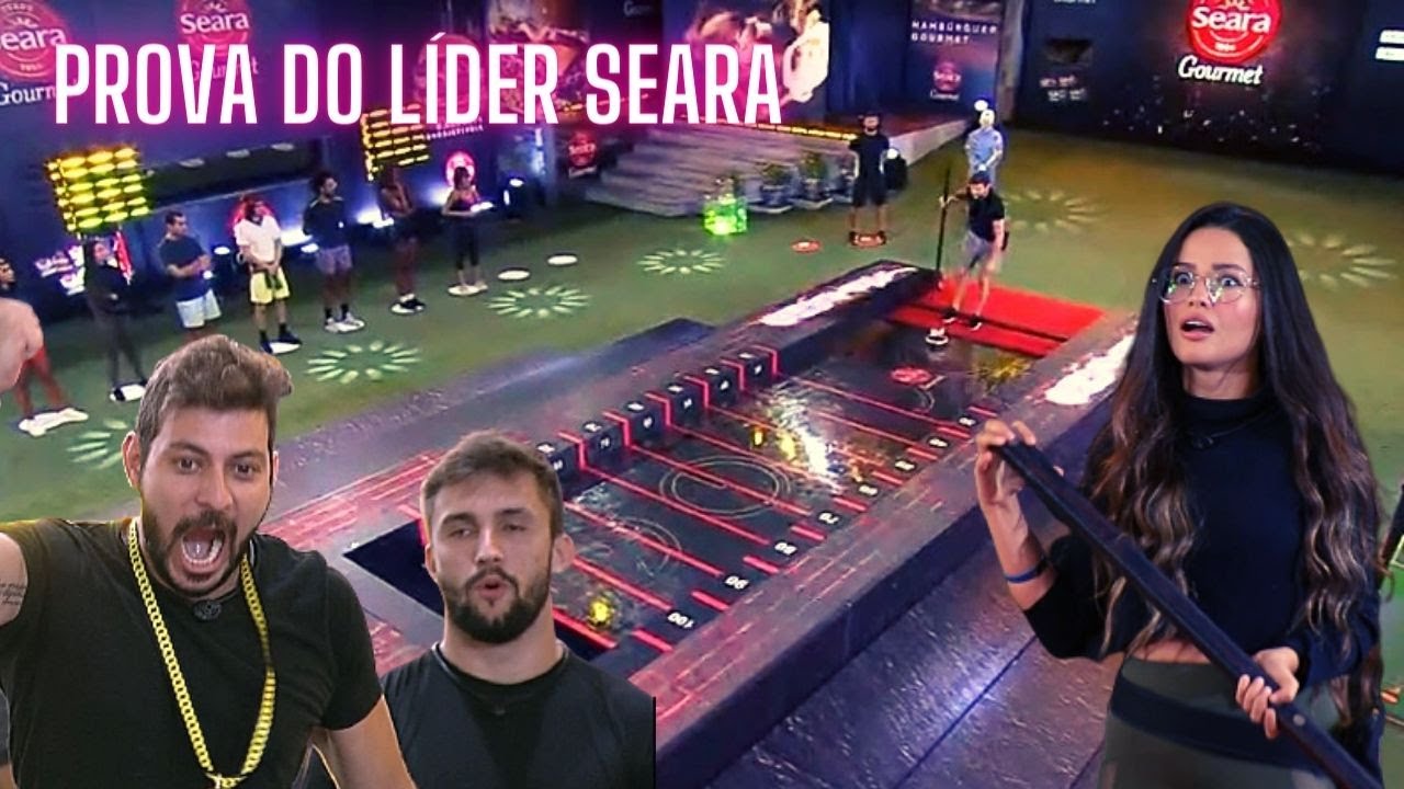 BBB 21: CAIO VENCE PROVA DO LÍDER EMOCIONANTE DA SEARA E FIUK ESTÁ NO PAREDÃO. COMENTANDO AO VIVO!