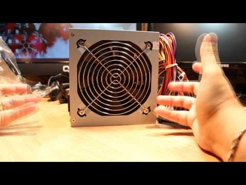 ATX II 600w Gamer power supply unpack and review