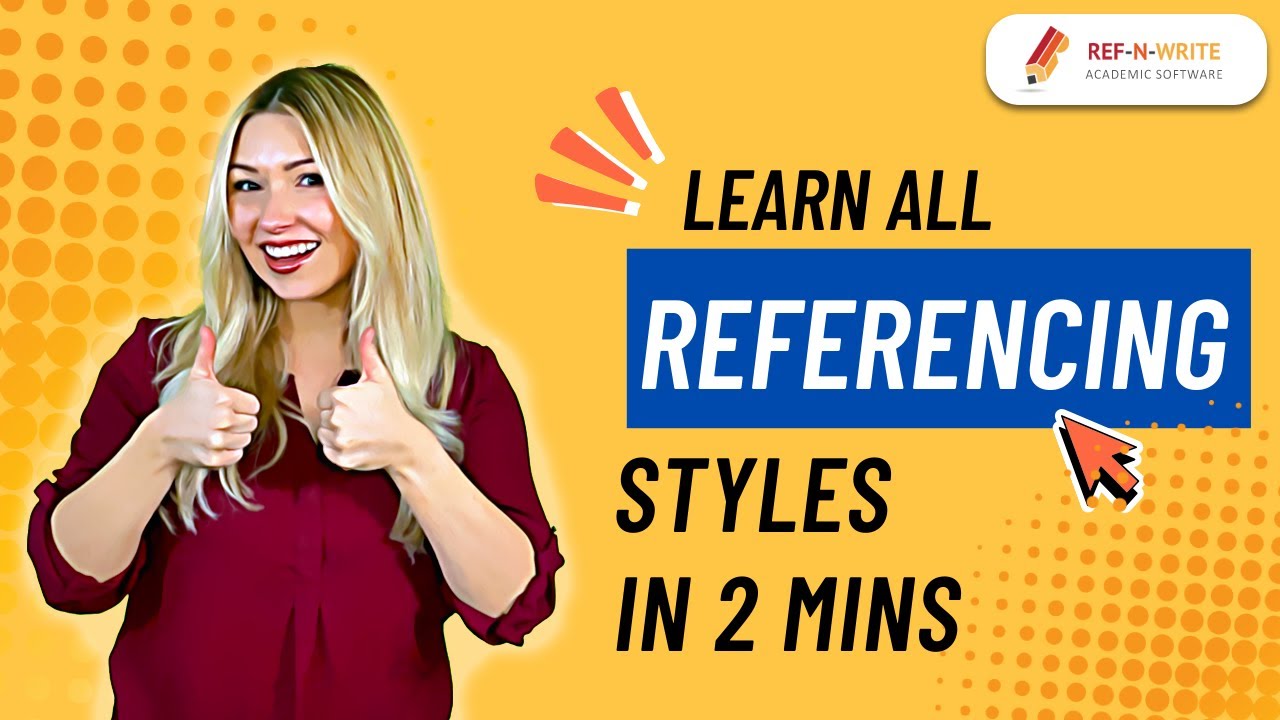Master ALL Referencing Styles in 2 Mins!