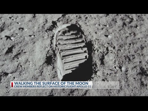 WALKING THE SURFACE OF THE MOON: Crew members reflect on Apollo 11