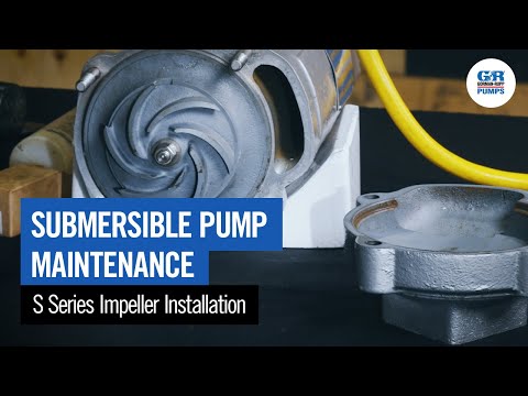 Submersible Pump Maintenance | S Series Impeller Installation