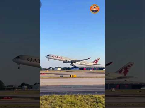 Beautiful Airbus A350-1000 , QATAR AIRWAYS , Take off @airportlifeiah87 @qatarairways @airbus