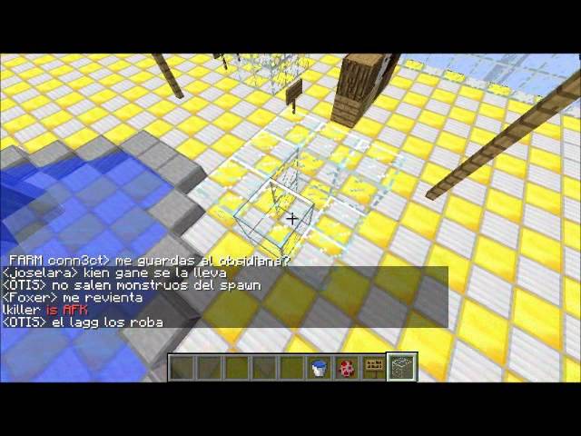 Chicken Lag meter build +1000 points on reddit Minecraft Map