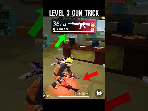 Level 3 Gun Trick 🔥 Free Fire Best Weapon Loot Location | 3 Chip Gun #srikantaff