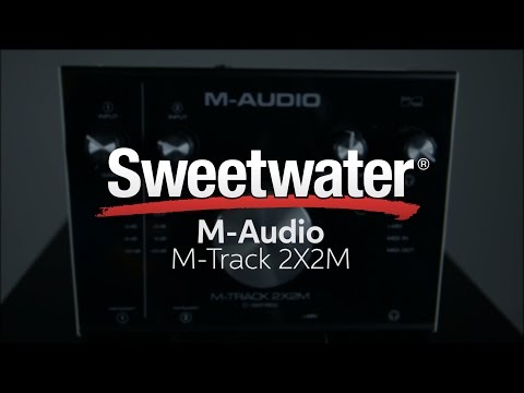 M-Audio M-Track 2X2M USB Interface with MIDI Overview
