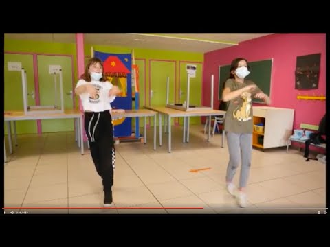 ATELIER DANSE HIP HOP avec les enfants du Centre Social dUNIEUX 42 le 19022021