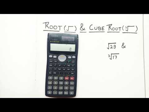 Root And Cube Root Using Calculator [fx-991MS]