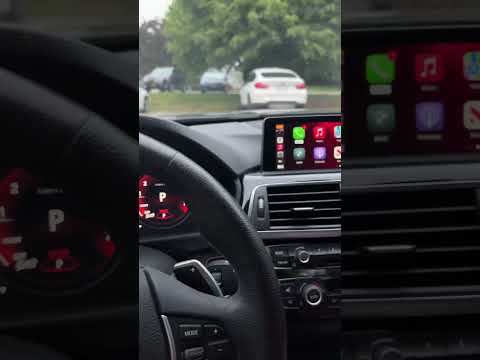 BMW F30 DIGITAL CLUSTER AND CARPLAY RETROFIT #bmw #car
