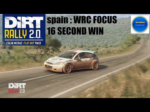 DiRT Rally 2.0 -"Colin Mcrae flat out pack" - Spain - WRC Ford Focus -