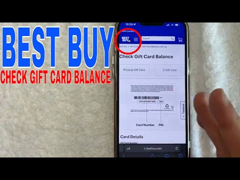 ✅ How To Check Best Buy Gift Card Balance 🔴